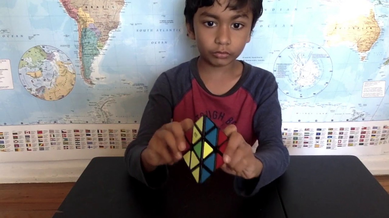 How to solve triangle Rubik - YouTube