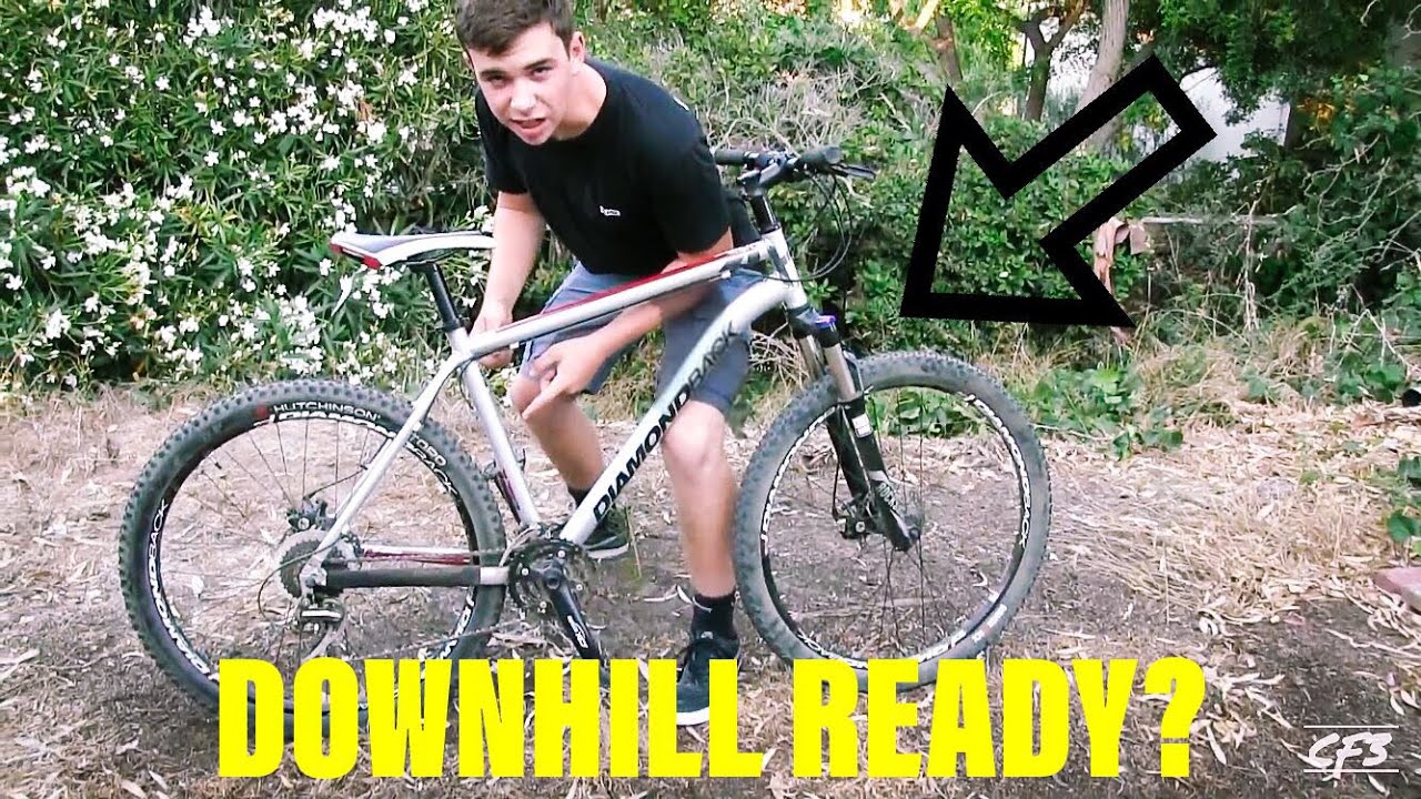 Can You Ride DH Trails On A Hardtail MTB? - YouTube