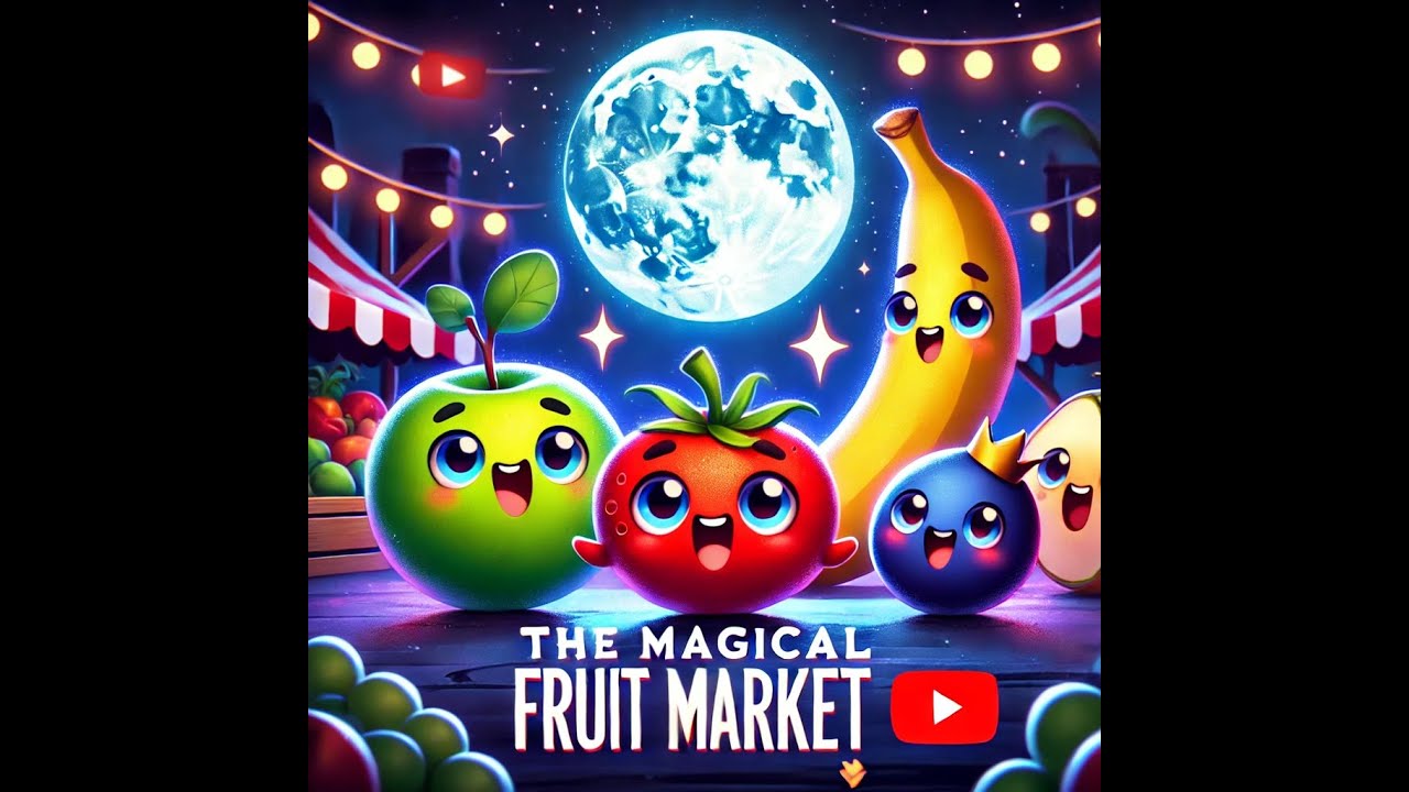 🌟 The Magical Fruit Market 🍎🍌 | A Fun Bedtime Story for Kids | Talking ...