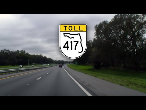 FL-417 South in Central Florida - Seminole Expressway - YouTube