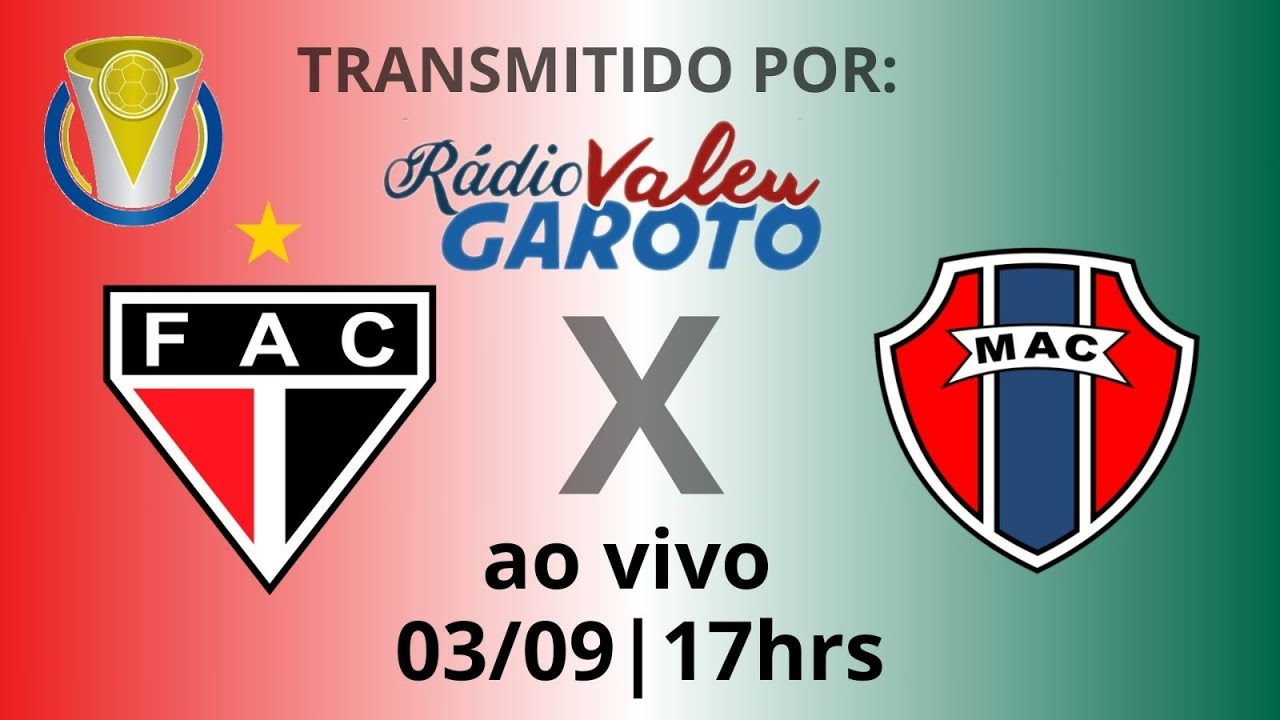FAC x MAC - Ao Vivo - 03/09/2023 - YouTube