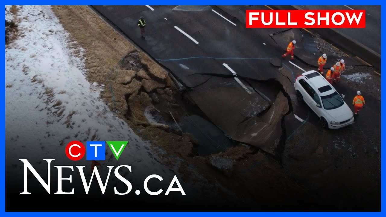 A catastrophic water-main break in Calgary | CTV News Calgary at Five ...