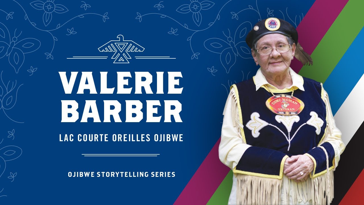 Ojibwe Storytelling: Valerie Barber - YouTube