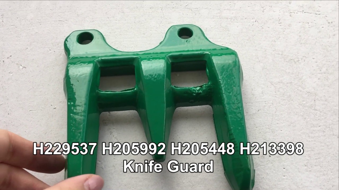 H229537 H205992 H205448 H213398 Forged Knife Guard for John Deere ...
