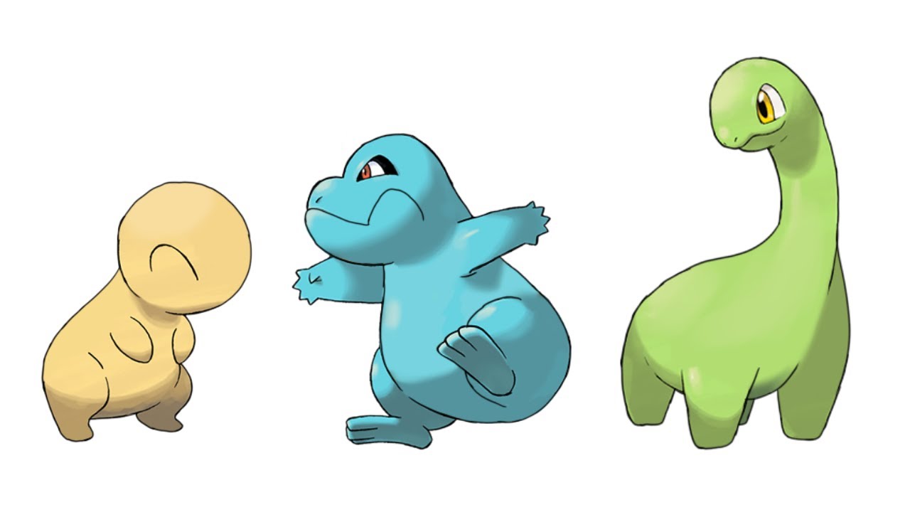 All 100 Johto PEELED POKEMON - YouTube