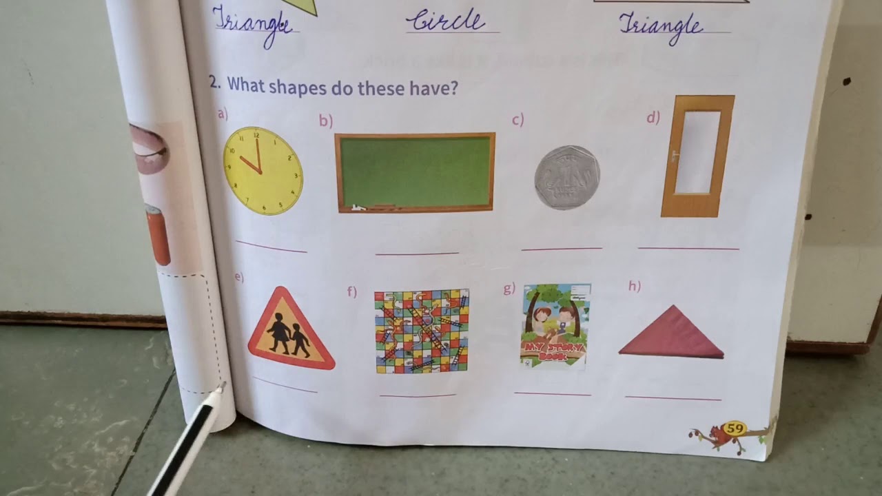 Std-1 Maths Shapes - YouTube