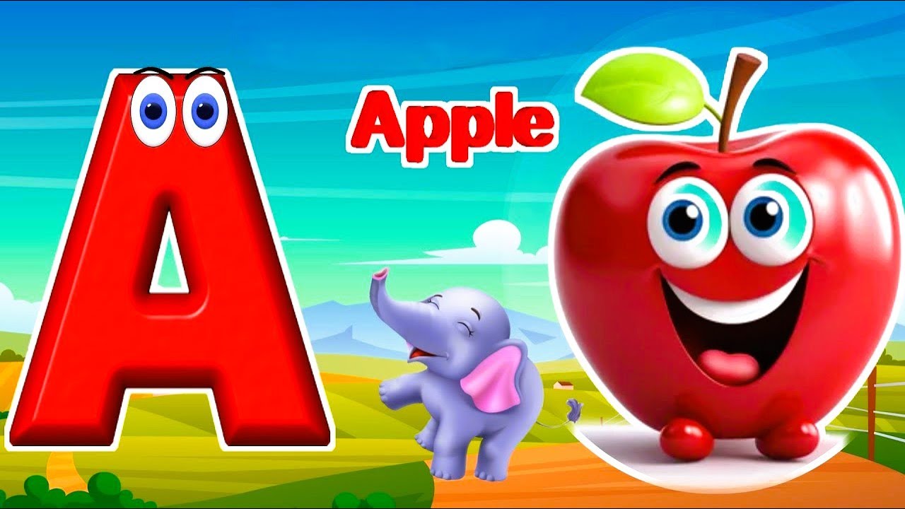 ABC Phonics Song / Abc lyrics song / Tiny Tots / Kiddos Study Zone ...