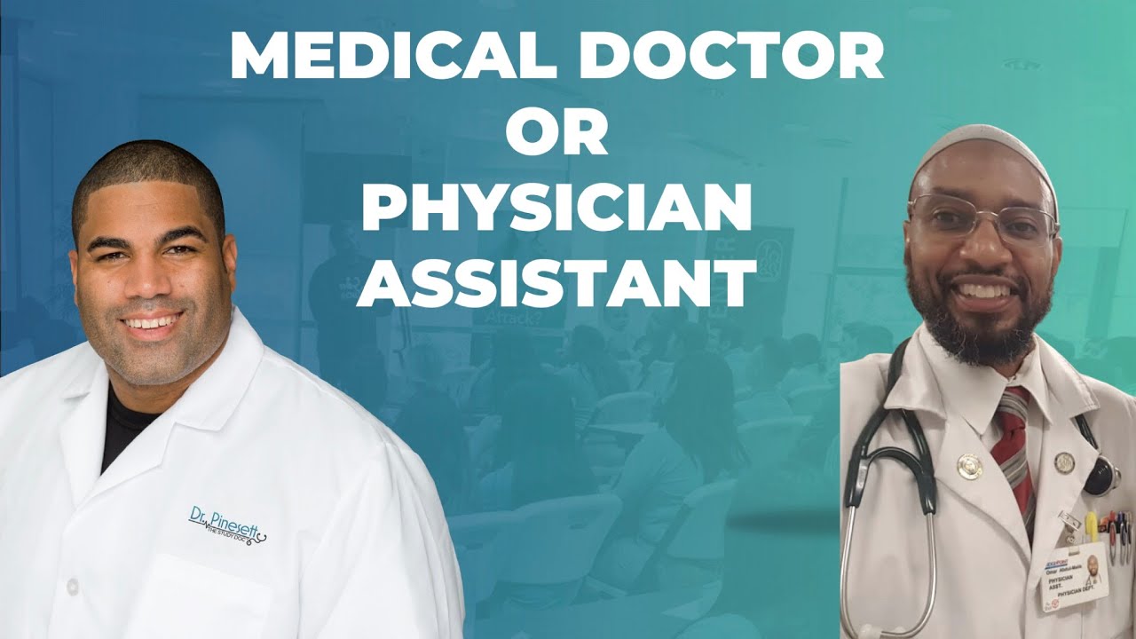 Black Physician Assistant (PA) and Black Doctor (MD) Discuss Healthcare ...