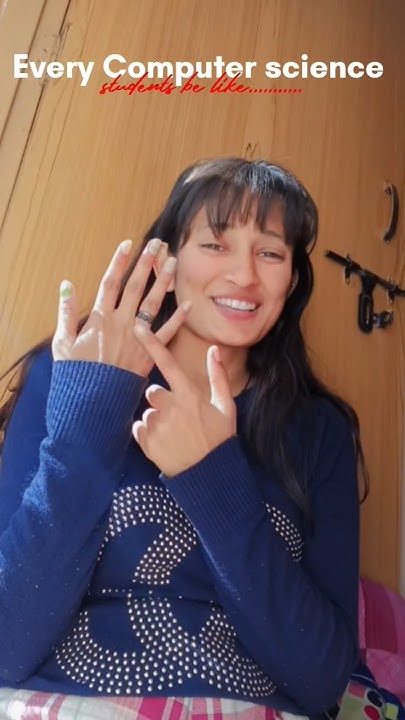 Every Computer science student be like 🤩😅 - YouTube