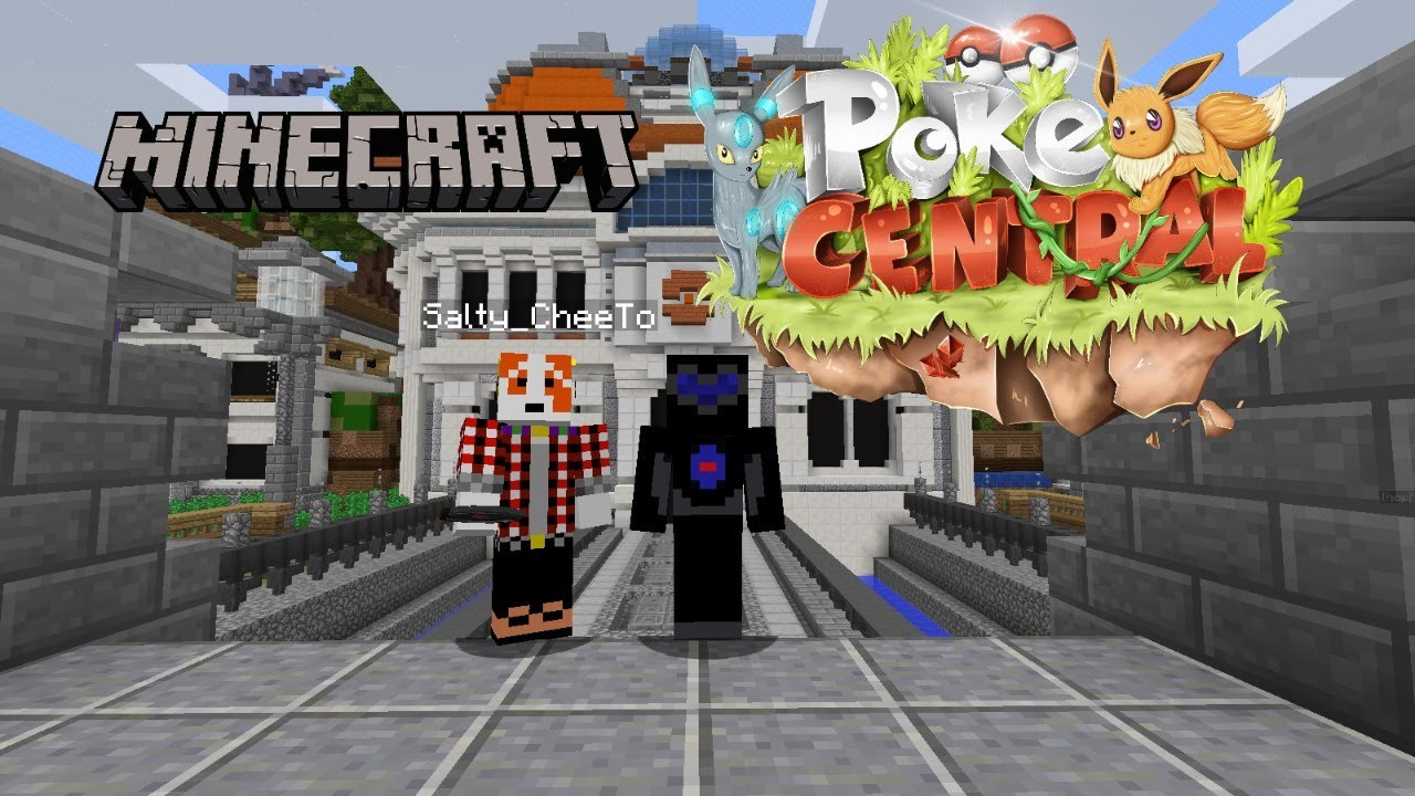 Pokemon in Minecraft | Pokecentral Pixelmon - YouTube
