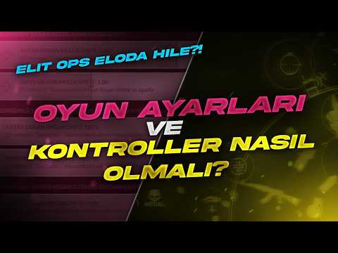 TÜM AYARLAR ve KONTROLLER & HASSASİYET! ELİTE OPS'TA HİLE SKANDALI?! Critical Ops Türkçe