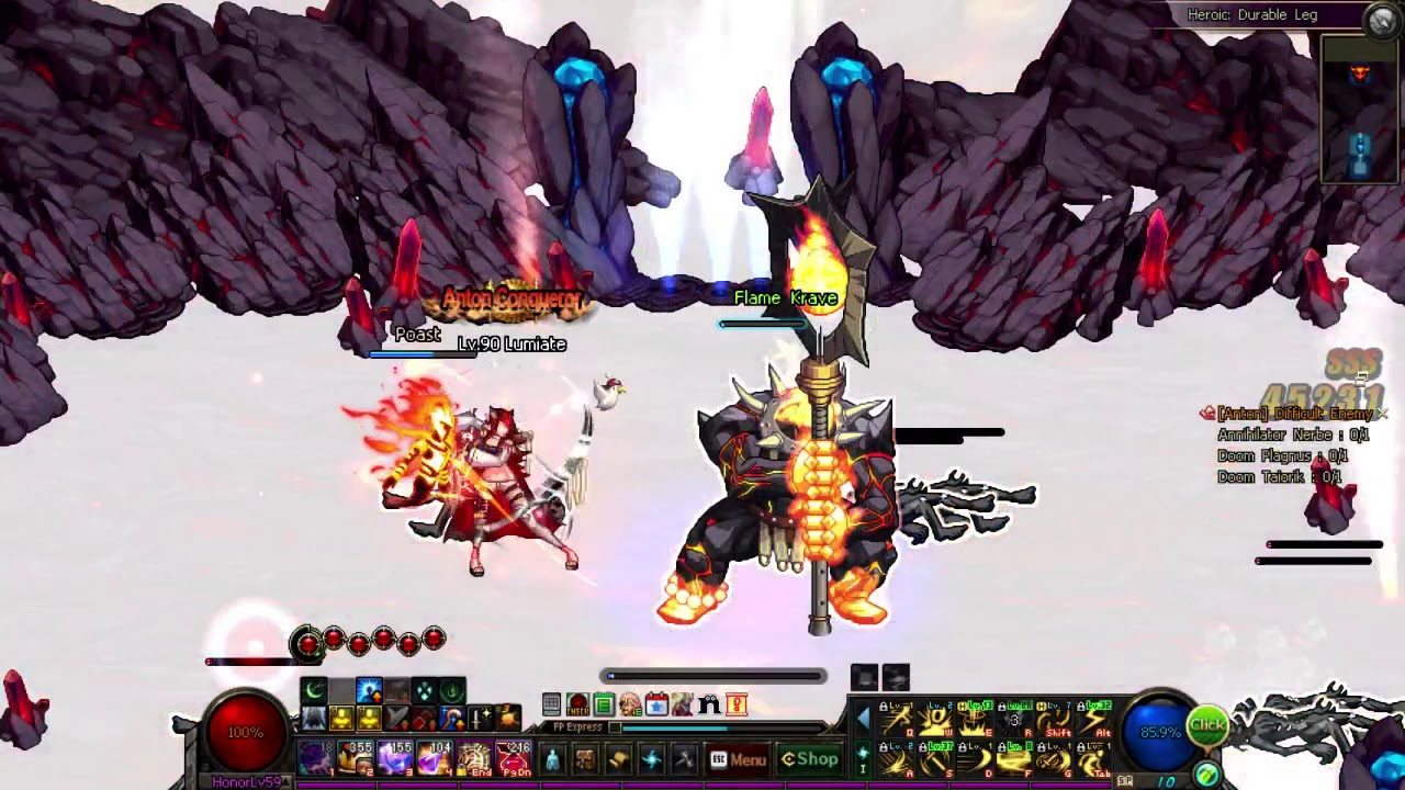 DFO - Rogue - Heroic Leg - 59.52 - YouTube
