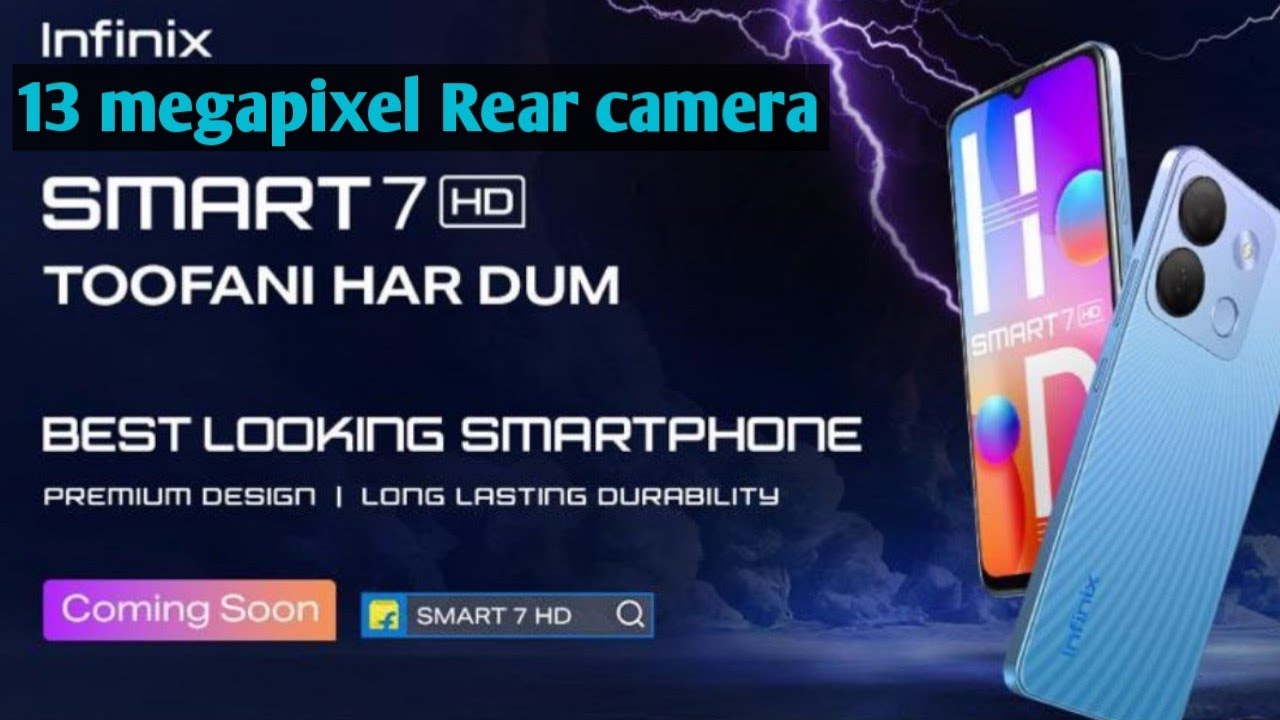 Infinix Smart 7Hd new Smart phone lanuch. First look. 13 megapixel Rear ...