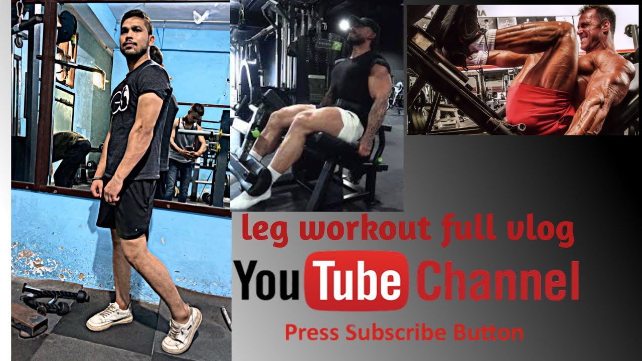 #leg workout full day vlog 👉 my #channel subscribe like thank you for ...