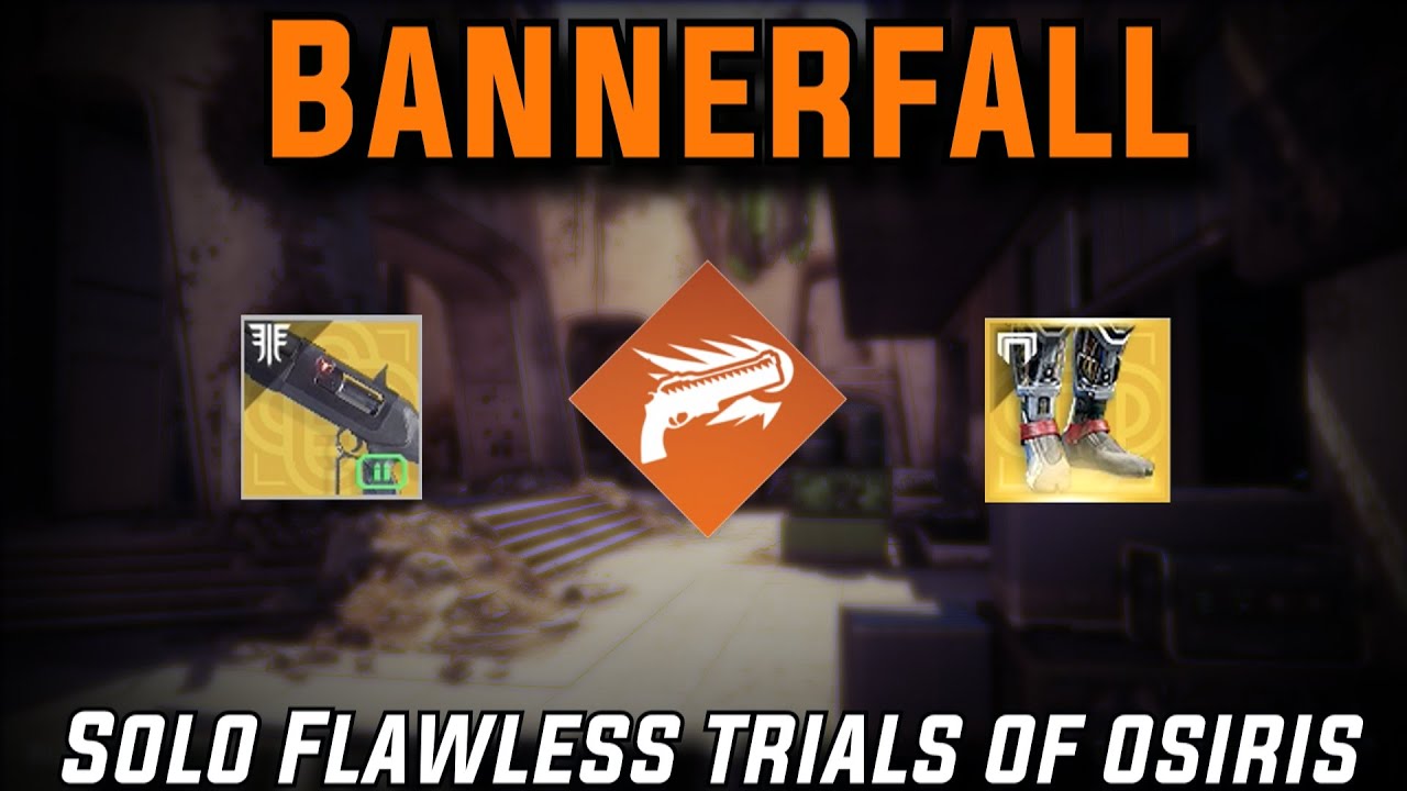 Solo Flawless Trials of Osiris Bannerfall Solar Hunter [Destiny 2 ...