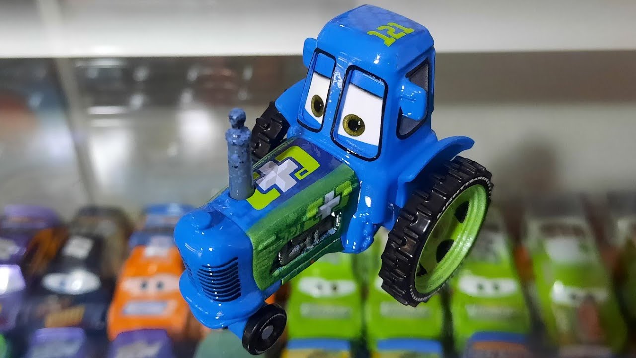 Mattel Disney/Pixar Cars 3 Clutch Aid Racing Tractor (PistonCup Racer ...