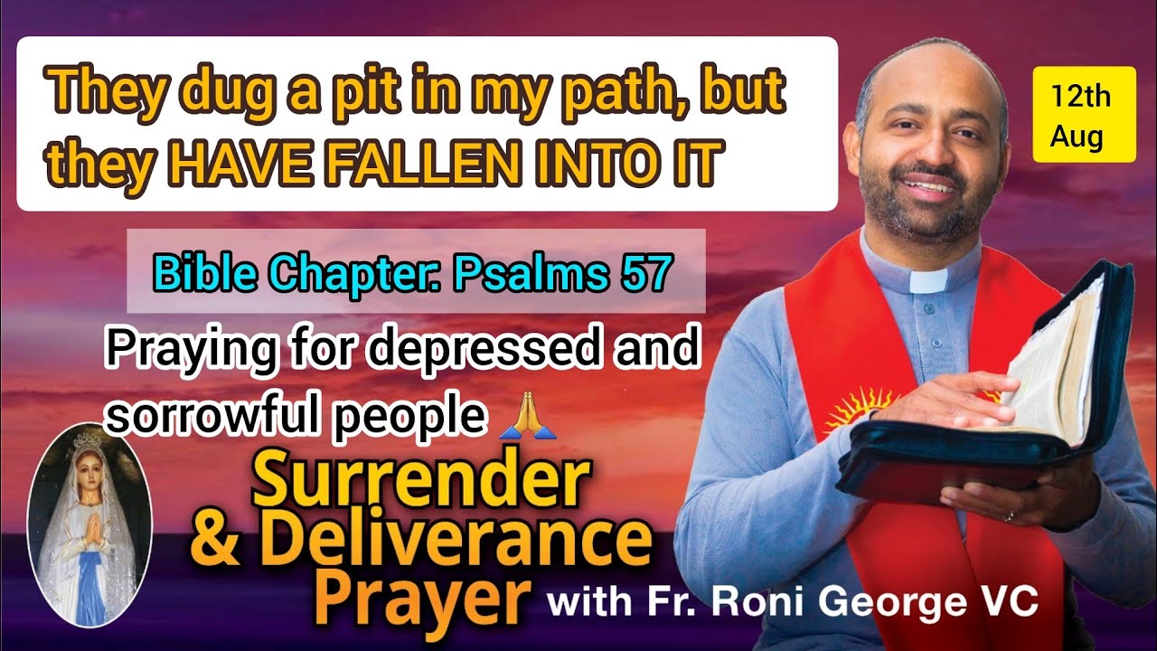 Morning Surrender prayer BOOK OF PSALMS MEDITATION 56 12th August 2022 ...