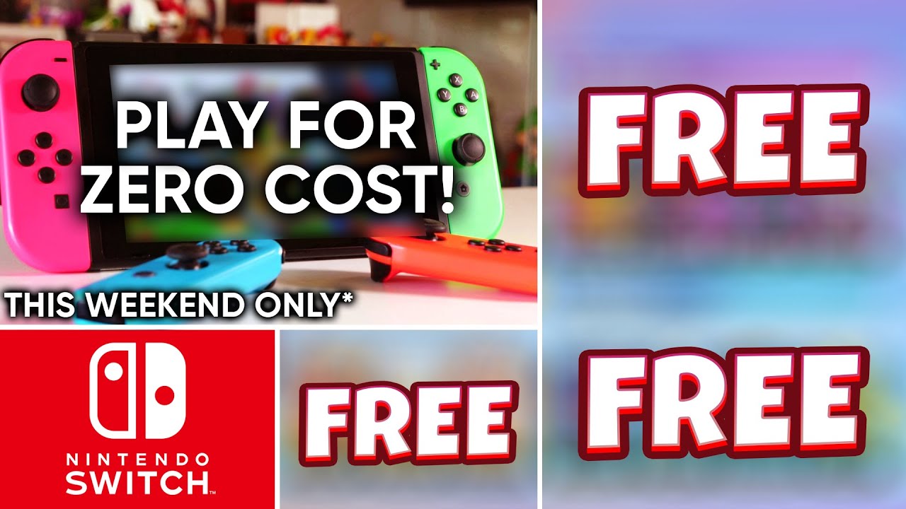 😱THEY'RE ALL FREE! New Nintendo Switch Update!😱 - YouTube