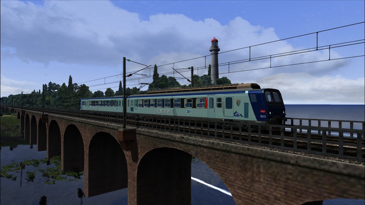 FR/ TER Z2 - Z9600 Val de Loire / La Bretagne By Zawal/ Train Simulator ...