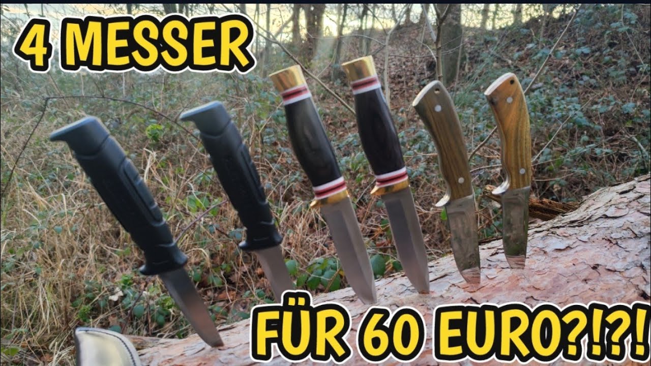 LOW BUDGET DEALDAY 1: 4 Messer für 60 Euro? So geht das! 😁 // Deal zur ...