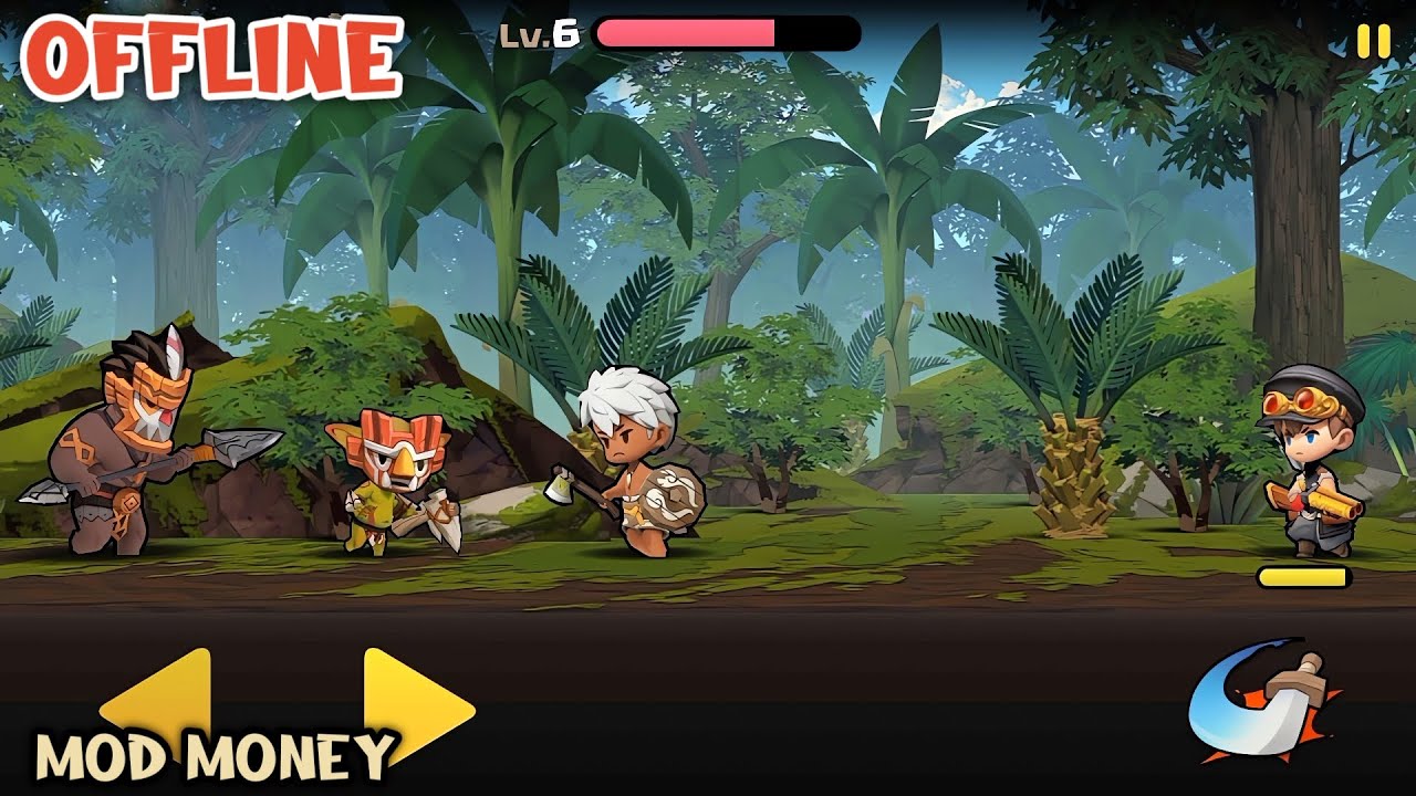 Brave Cano Android Gameplay - Offline Side Scrolling Action RPG Games ...