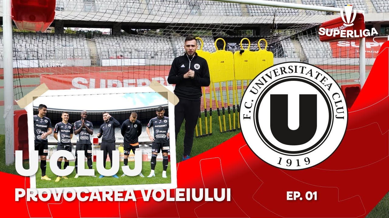 Provocarea VOLEULUI la U CLUJ! Go Super! - YouTube