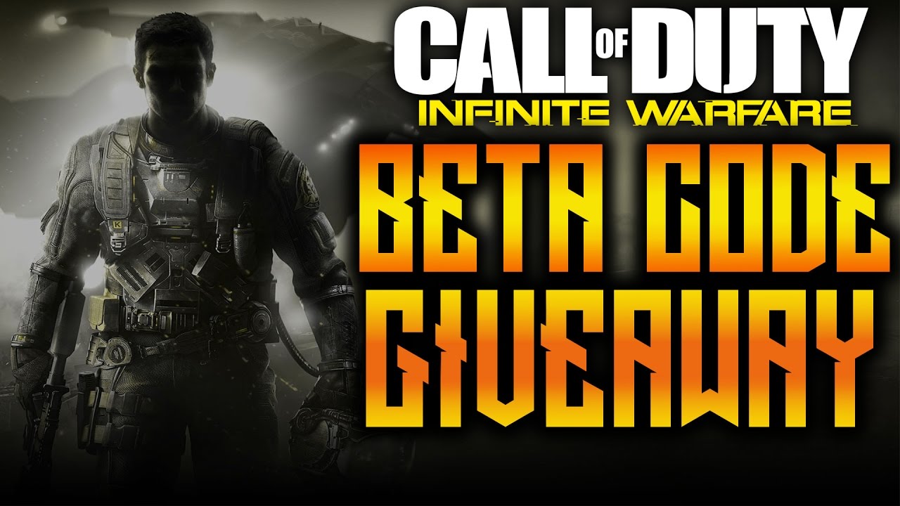 FREE "INFINITE WARFARE BETA" PS4 CODES LIVE! GIVING AWAY IW BETA CODES ...
