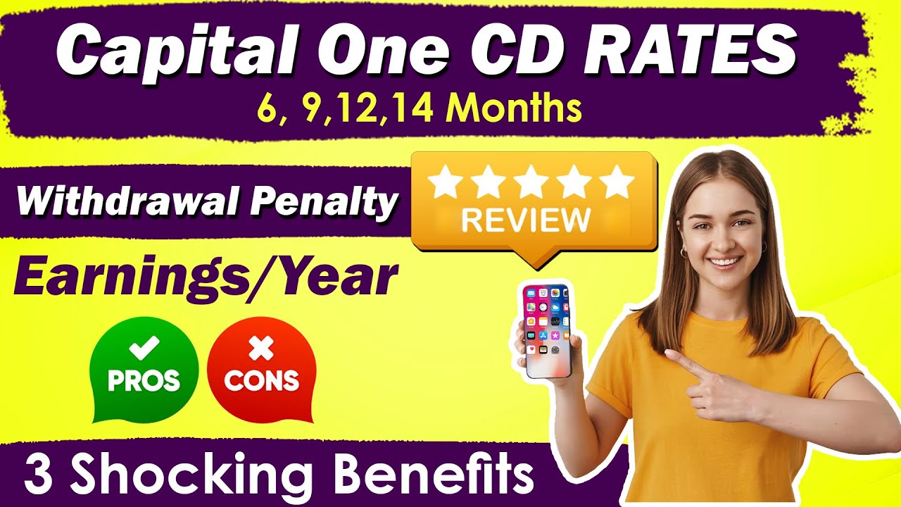 Capital one cd rates 2025 - Pros and Cons, Earnings, Withdrawal Penalty ...
