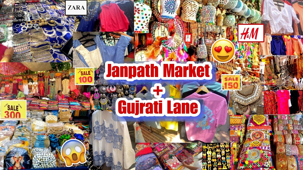 Janpath Market + Gujrati Lane Exploring Janpath Market: Delhi Hidden ...