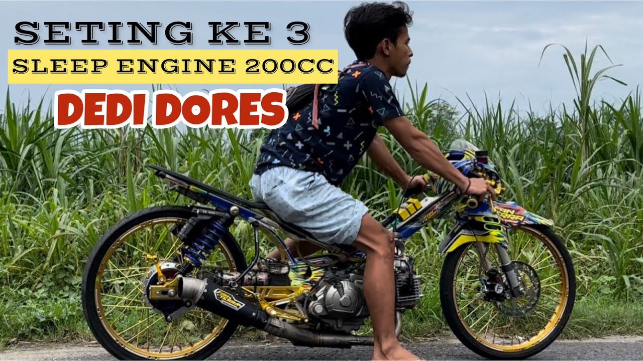 PART 3 || SETTING KEDUA SLEEP ENGINE 200cc SETELAH DIPEGANG WIJAYA ...