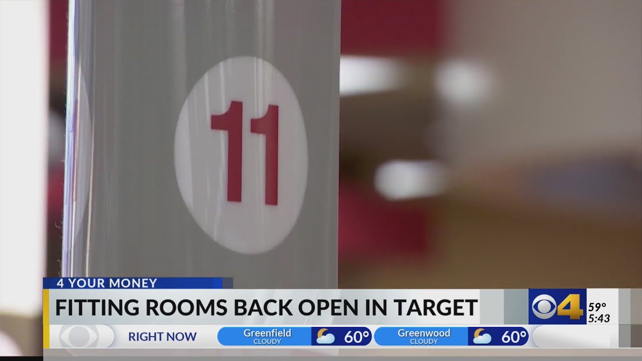 Target reopening fitting rooms - YouTube