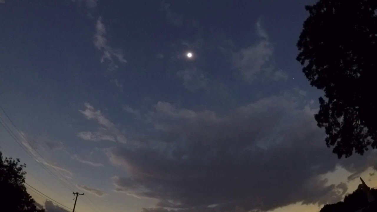 Eclipse Time Lapse - YouTube