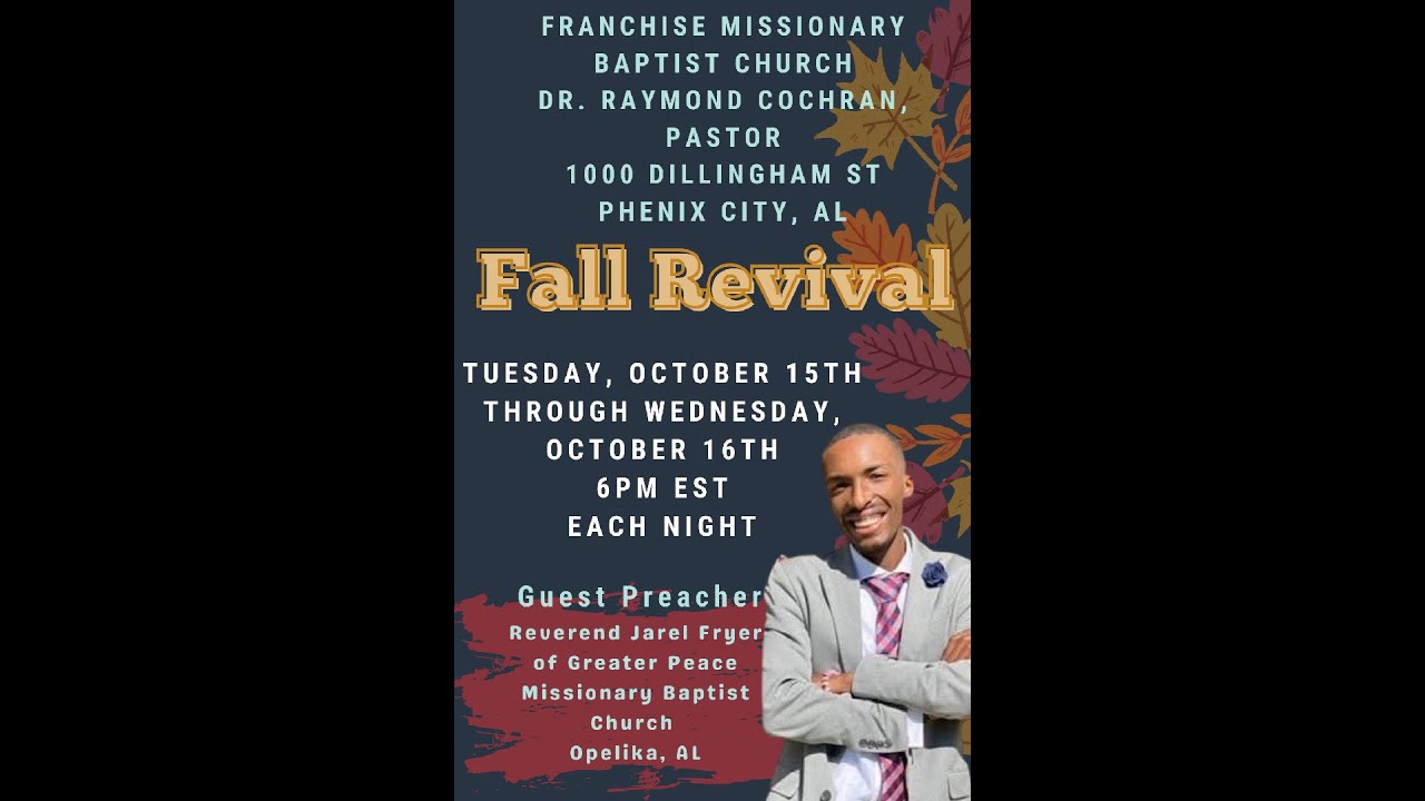 Fall Revival 10/16/2024 - YouTube