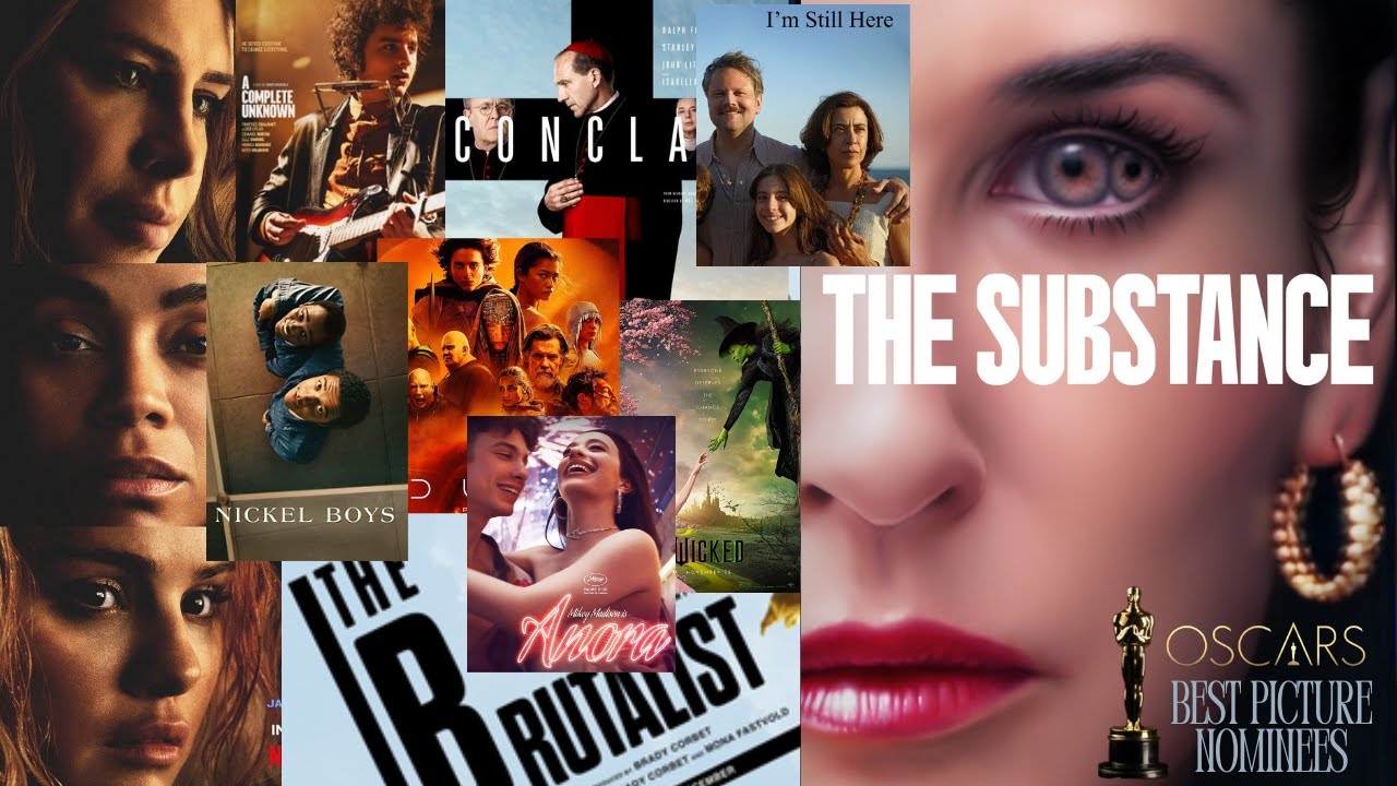 oscars 2025 nominations best picture | oscar nominations 2025| oscar ...