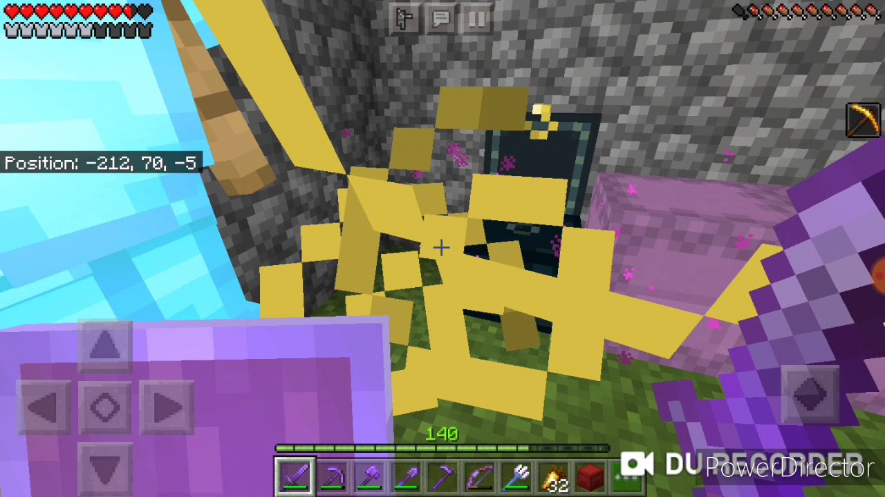 MINECRAFT LETS PLAY EFFICIENT CREEPER FARM ORES MINING AND START OF ...