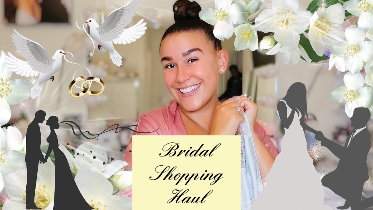 BRIDAL SHOPPING HAUL👰🏼‍♀️💍🛍💒 BRIDE TO BE *WEDDING SERIES* LINGERIE ...