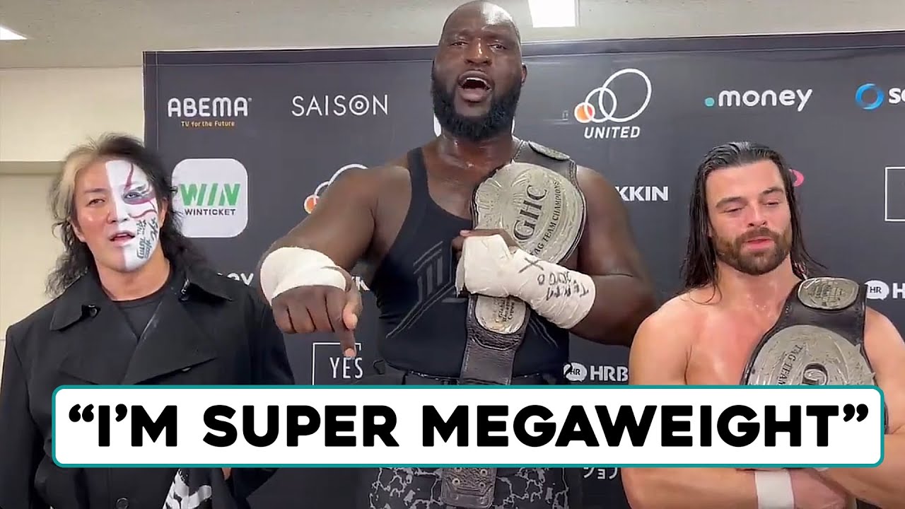 OMOS DECLARES HIMSELF THE “SUPER MEGAWEIGHT” - YouTube