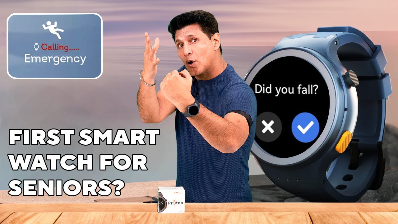 This Watch Can Save Lives! Protec Fall Detection Smartwatch Review ...