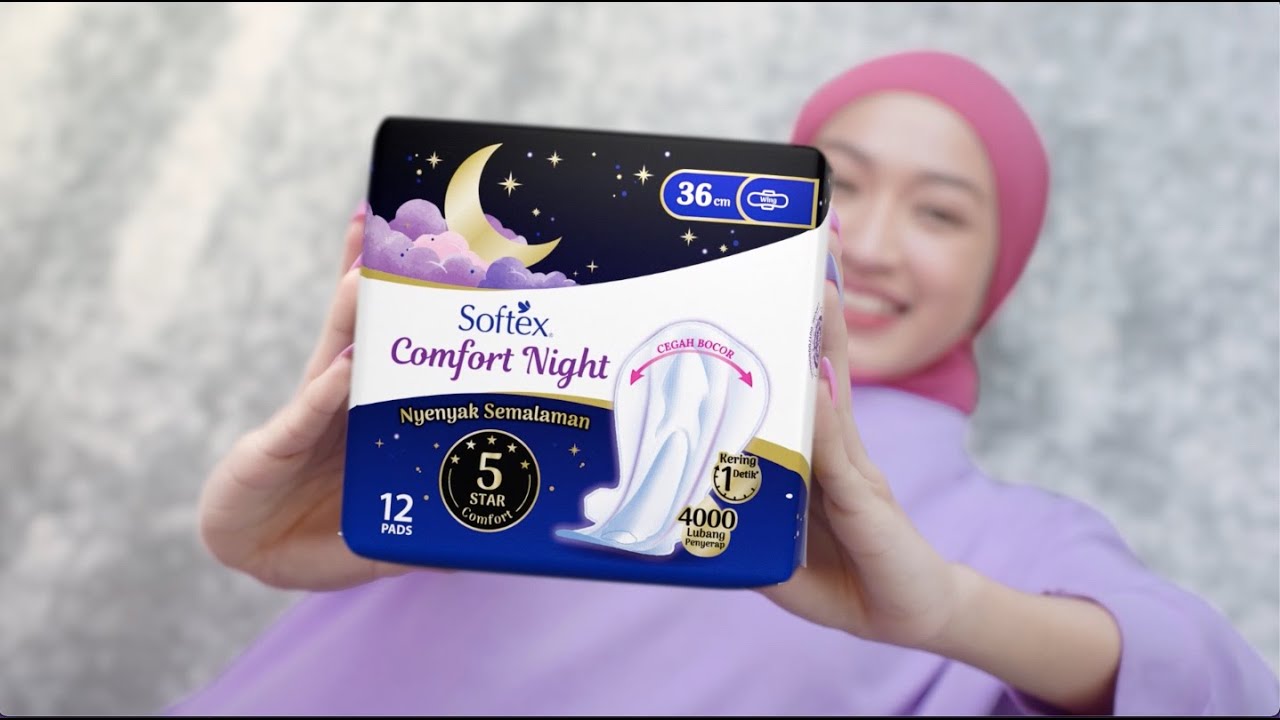 Softex Comfort Night #NyamanBintang5 30s - YouTube