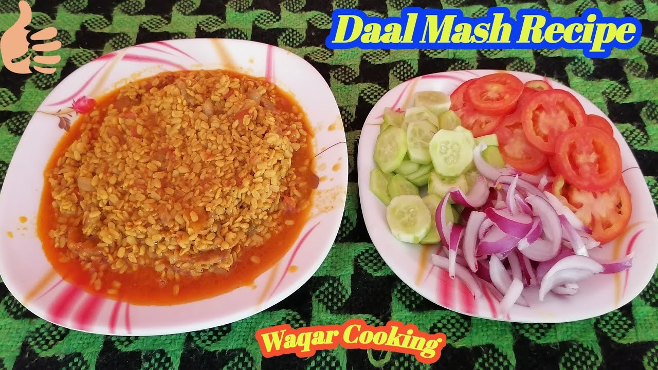 Mash Ki Daal Pishawri Recipe. //.How To Make Daal Mash Salan Recipe ...