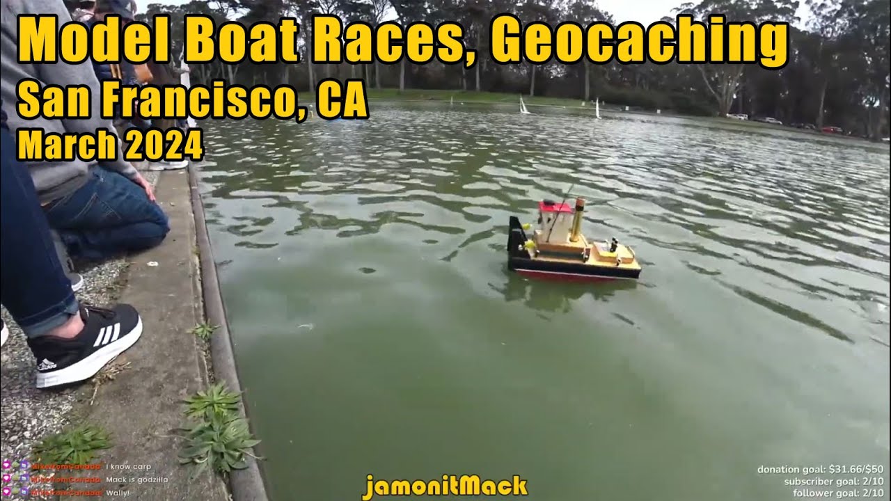 San Francisco Model Boats, Geocaching, and Exploring - FULL RAW VIDEO - YouTube