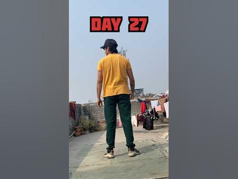 Day 27 || 30 Days Challenge || 100 Handstand push-ups💪🏻 #tushartomersmile #gym #shorts #fitness ...