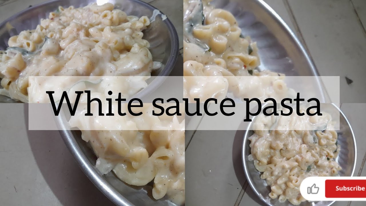White sauce Marconi pasta | creamy cheesy white sauce pasta only in ten ...