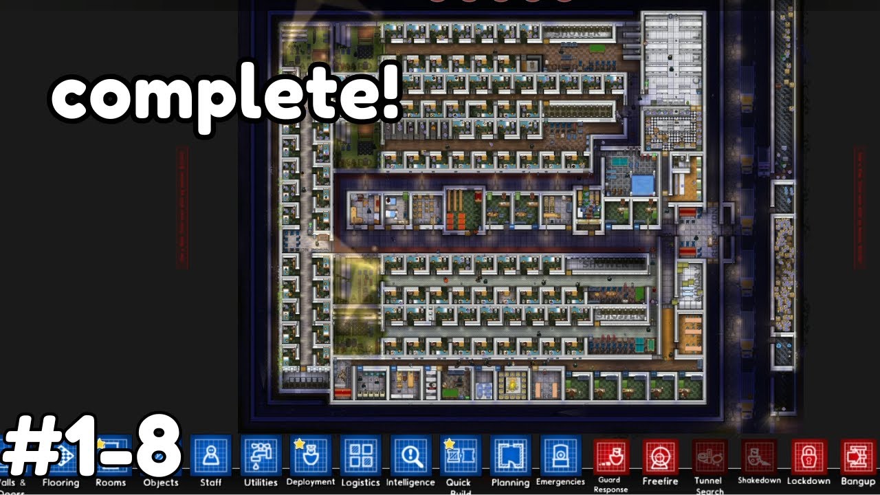 From start to finish our first prison build -speedbuild - YouTube