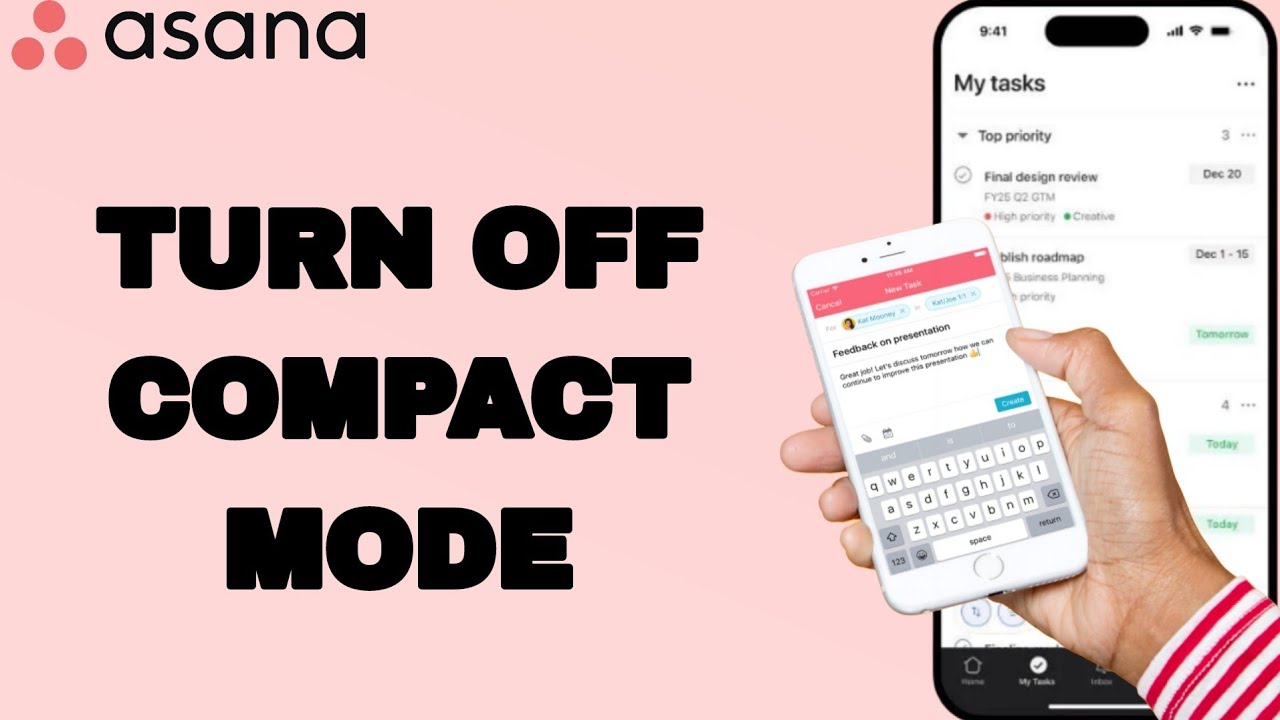 How To Turn Off Compact Mode On Asana App | Step By Step - YouTube