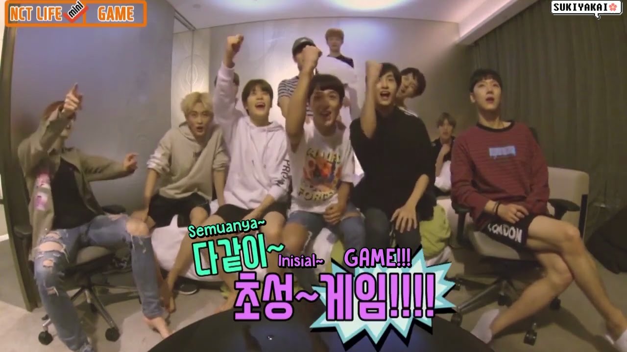 [INDO SUB] 170126 NCT LIFE MINI GAME (INITIAL GAME - 1) - YouTube