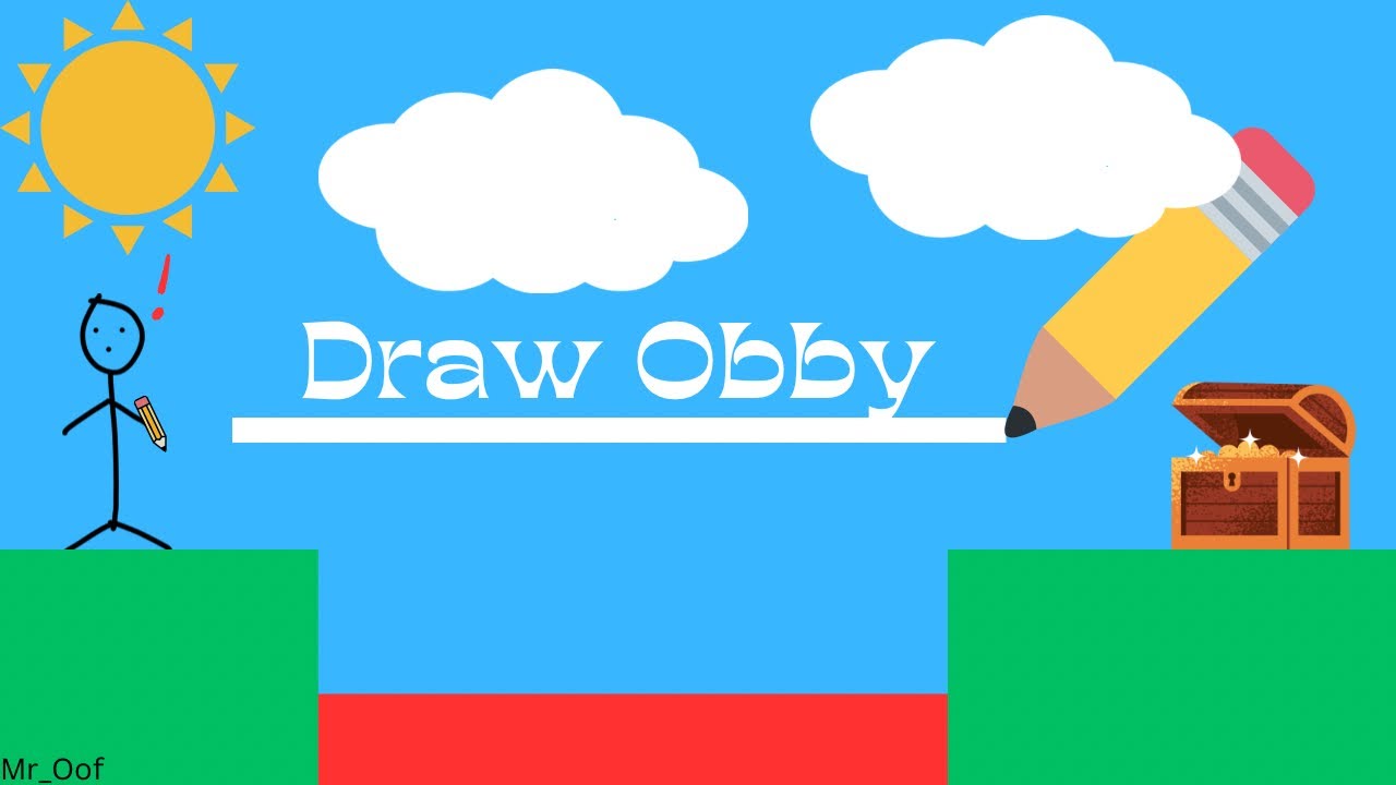 Beating Draw Obby but with a hard challenge!! | I’m back! - YouTube