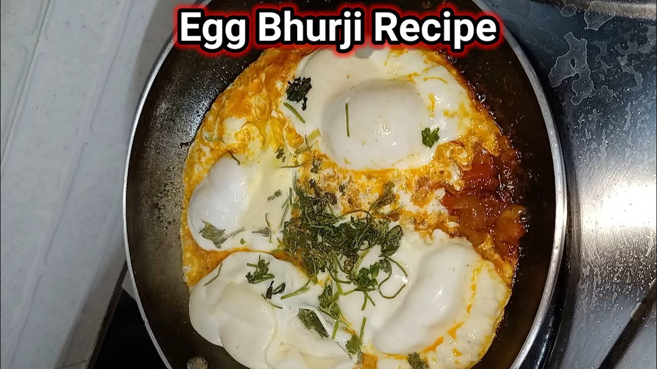 Egg Bhurji Recipe | Indian Street Food | Kolkata Famous Anda Bhurji ...