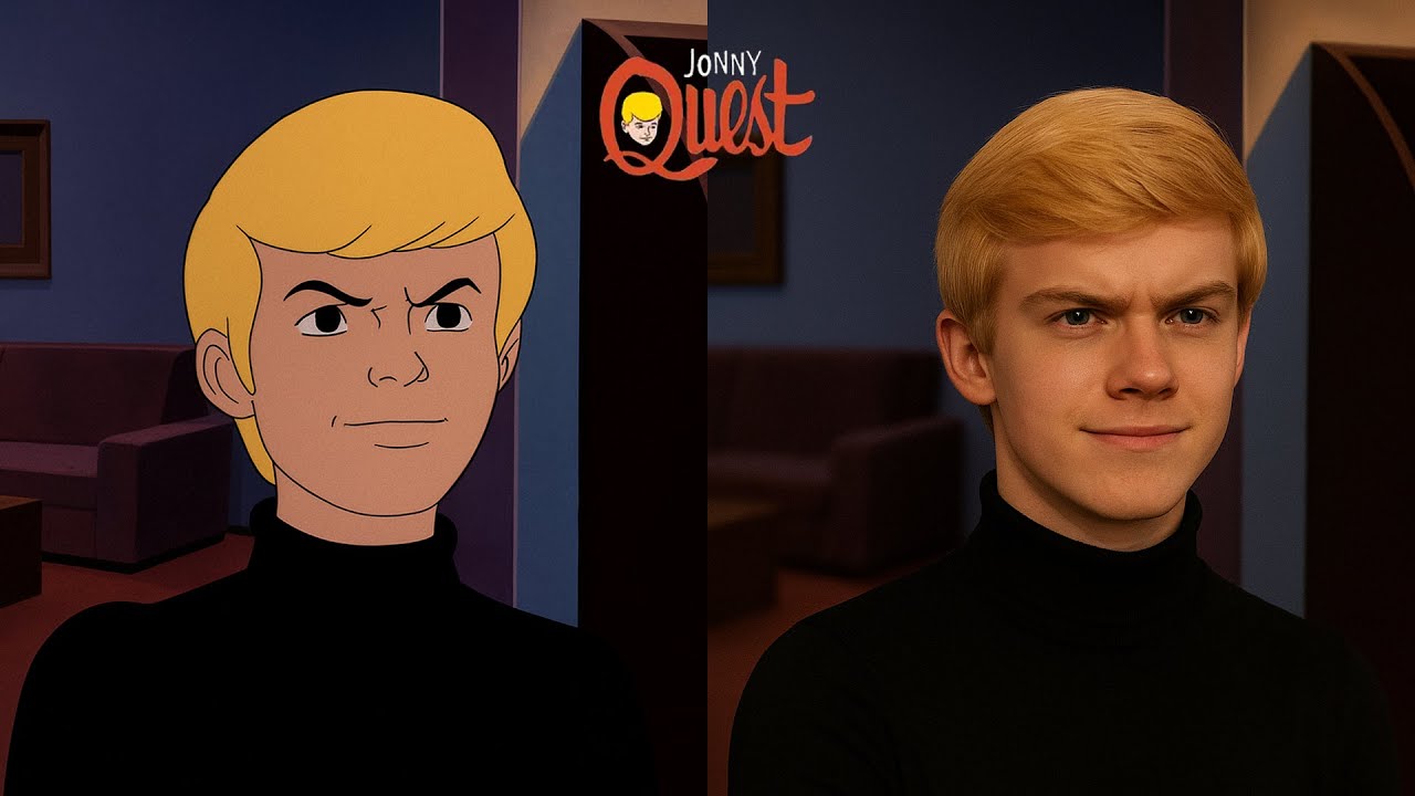 Jonny Quest Characters Reimagined in Real Life with AI! | (AI Generated ...