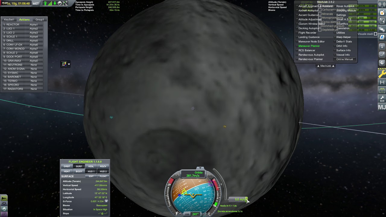 Kerbal Space Program - ISP A1 Lunar Station(Moon landing) - YouTube